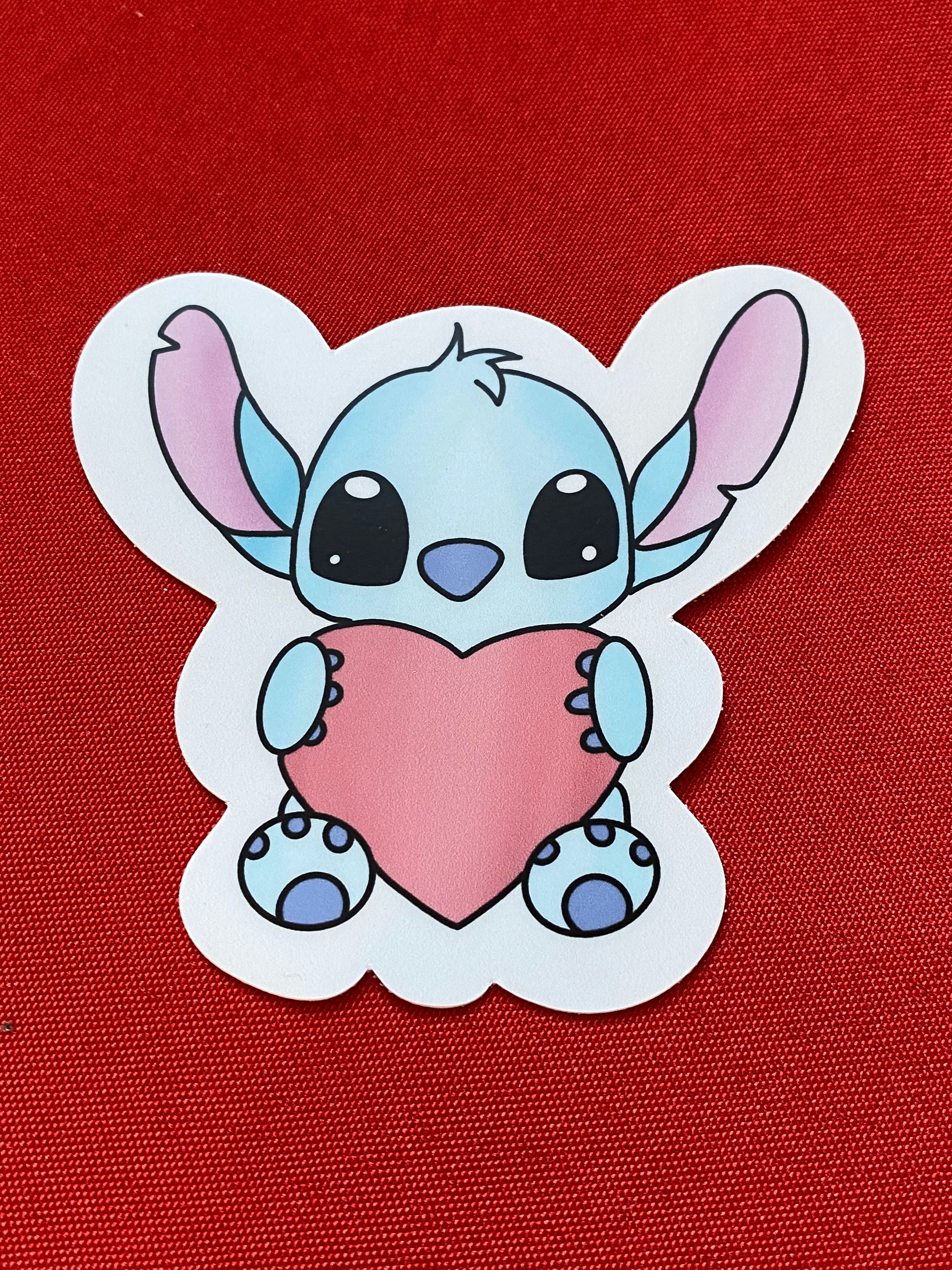 Stitch Love Sticker | Created Purpose Boutique