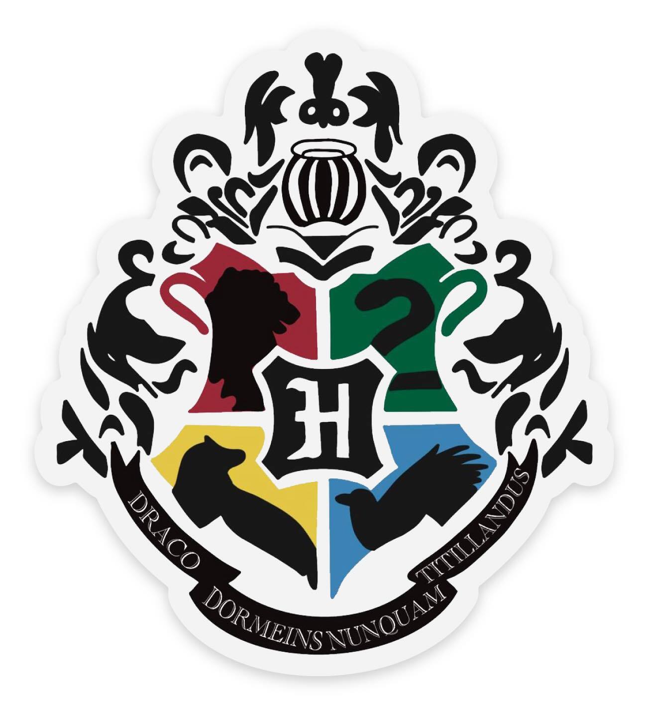Hogwarts Crest Sticker | Created Purpose Boutique